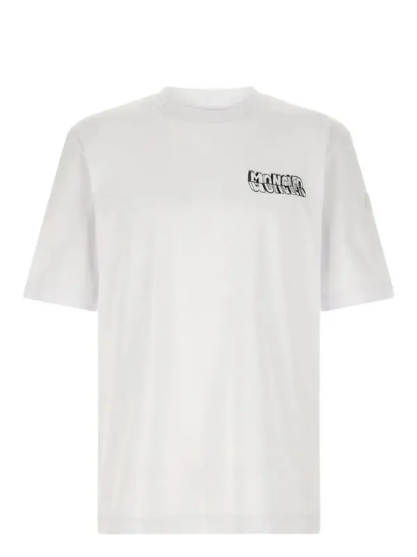 Moncler T-shirts & Vests T-shirts - White