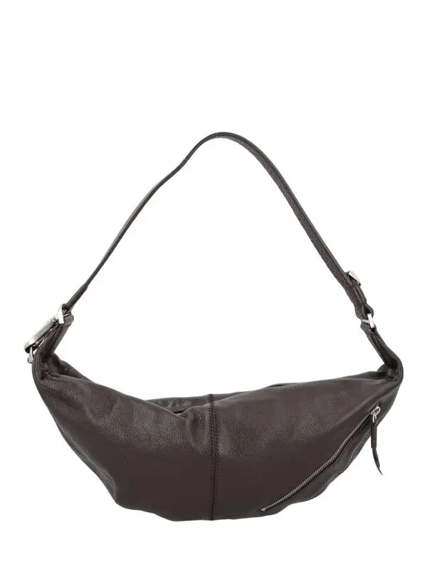 LEMAIRE Buffalo Leather Shoulder Bag - Brown