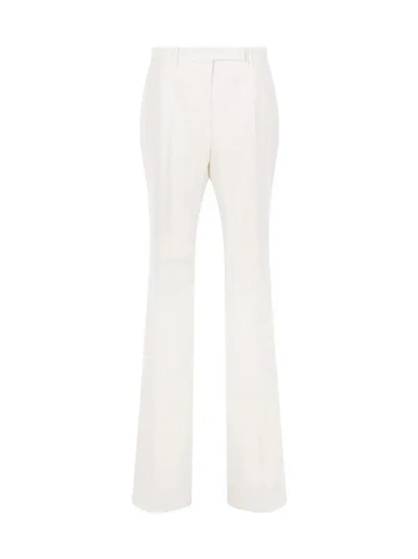 TOM FORD Neutrals Trousers Flared Trousers - Cream