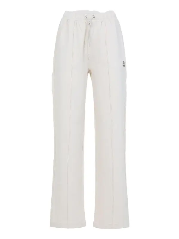 Moncler Logo Cotton Sweat Pants - Multicolor