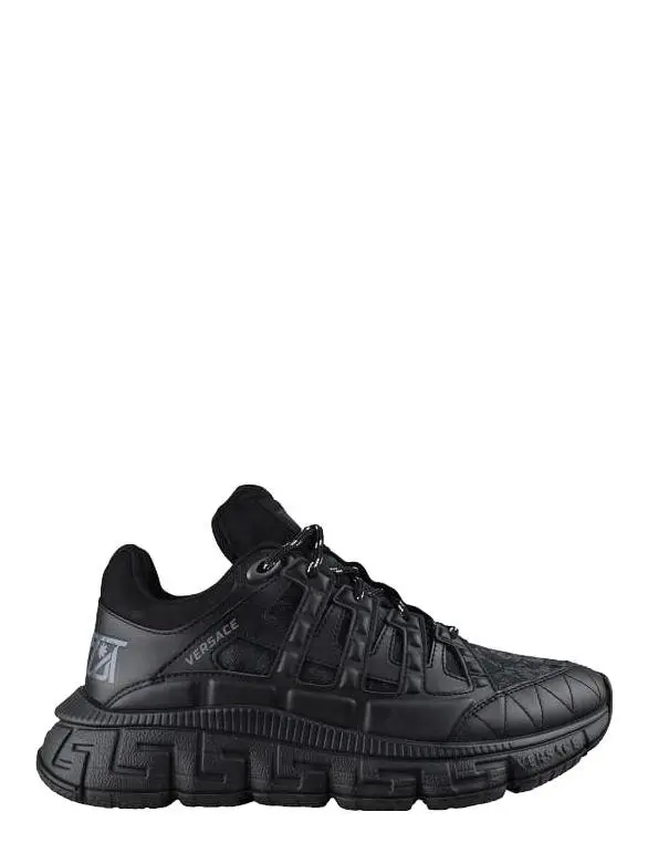 Versace Trigreca Sneakers - Black