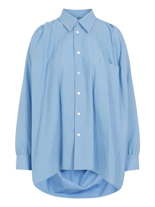 Bottega Veneta Cotton Shirt - Blue