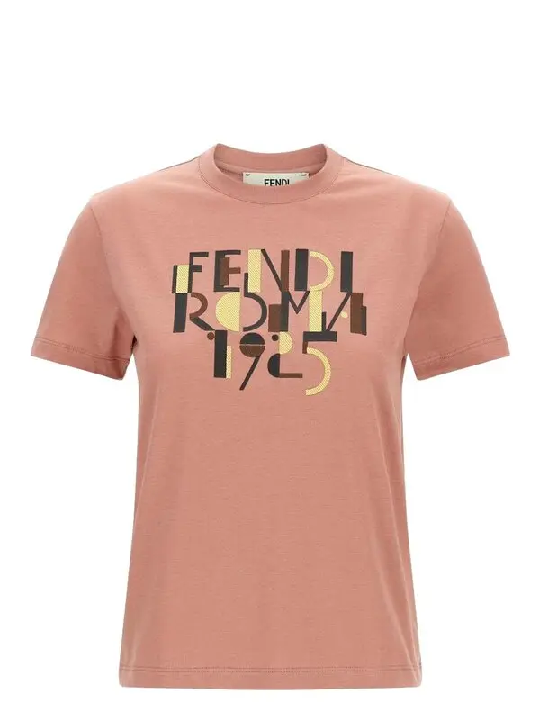 Fendi Roma T-shirt - Multicolor