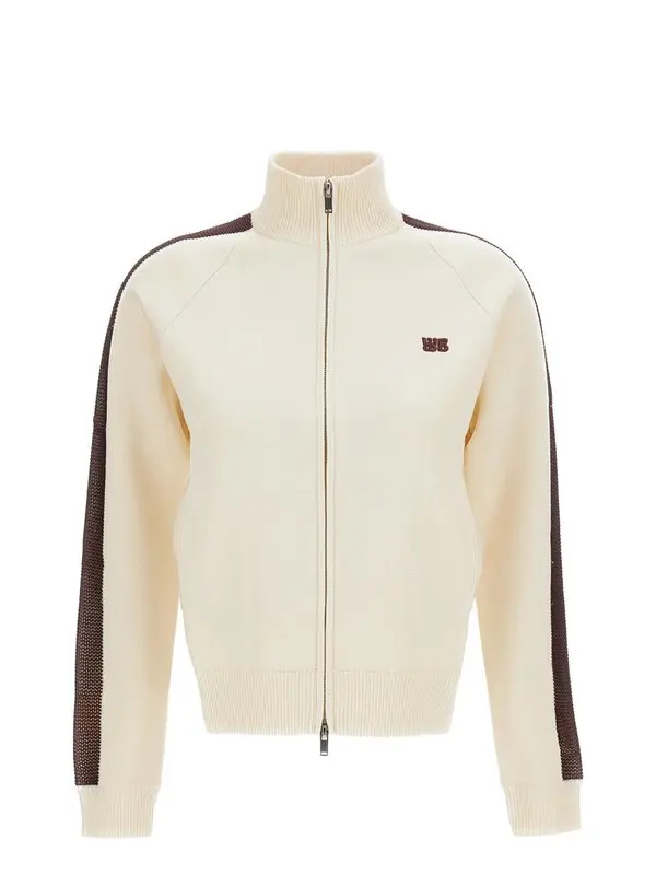 WALES BONNER Zip Up Track Jacket - Multicolor