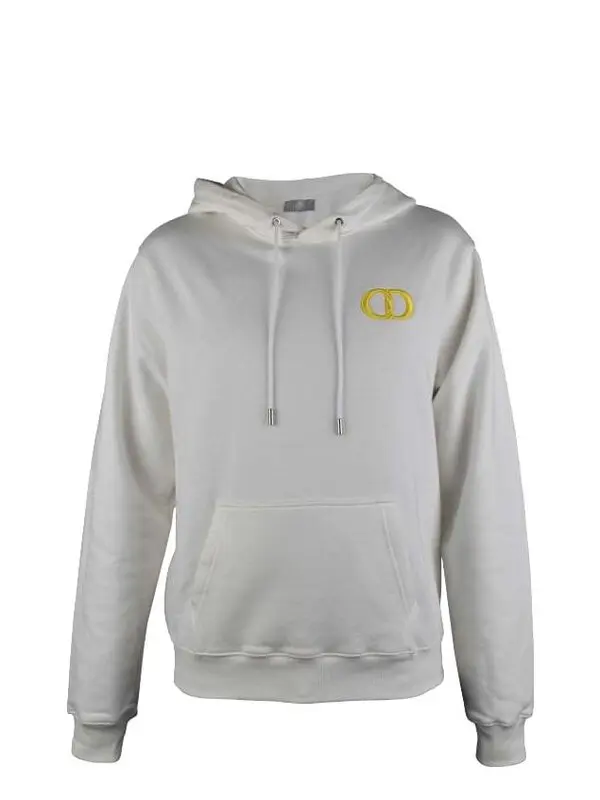 Dior Cotton Cd Icon Hooded Sweatshirt - White
