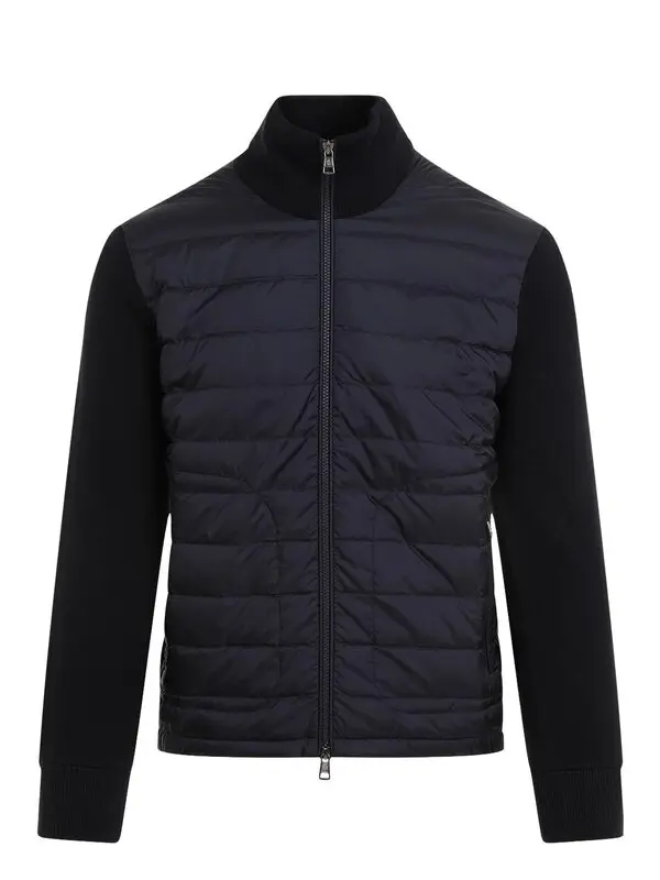 Moncler Cardigan Tricot Jacket - Blue