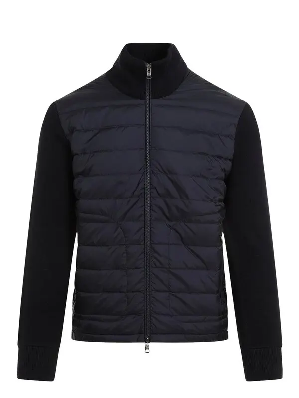 Moncler Tricot Cardigan Jacket - Blue