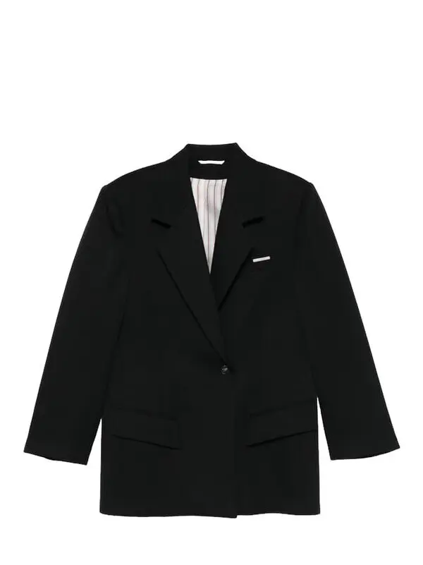 Attico Jackets Blazers - Black