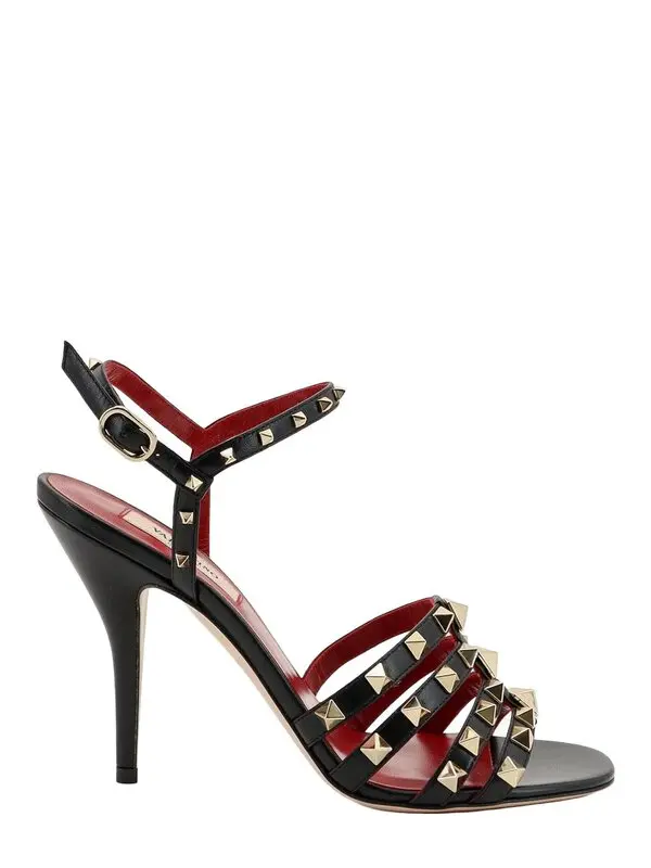 Valentino Garavani Rockstud Leather Sandals - Multicolor