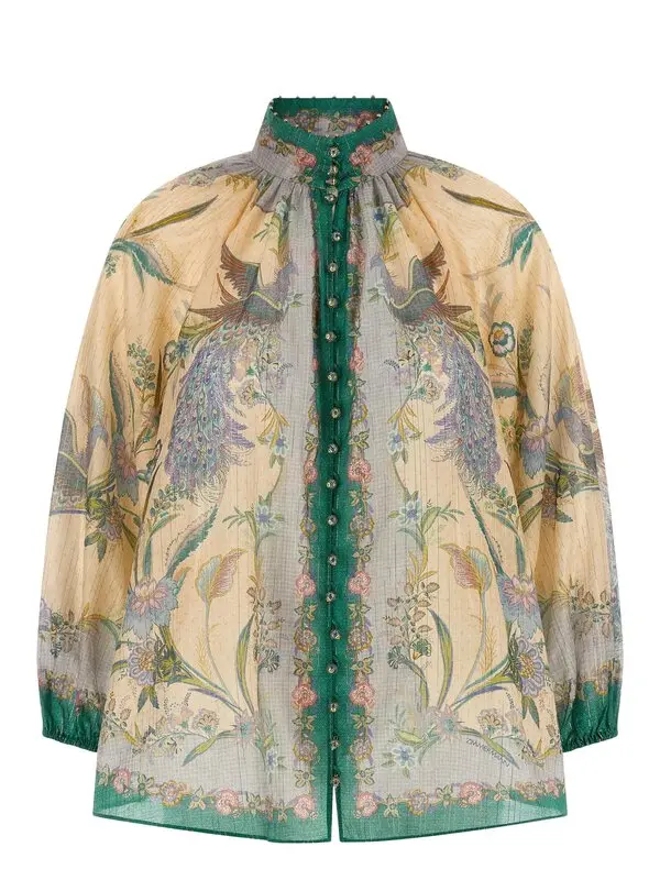 Zimmermann Indra Blouse - Multicolor