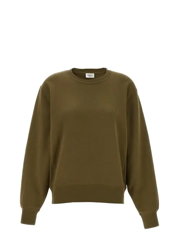 Saint Laurent Cassandre Sweatshirt - Green