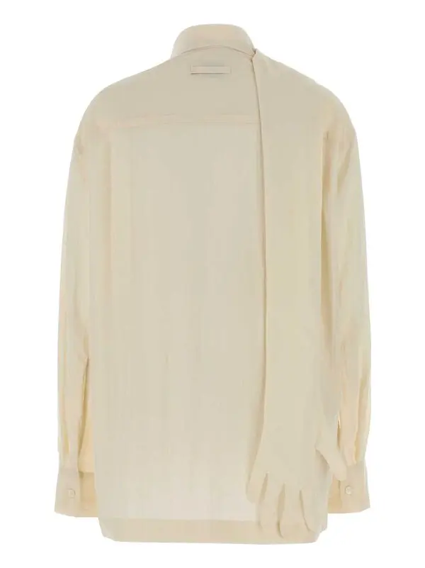 JEAN PAUL GAULTIER Shirt With Gloves Detail - White