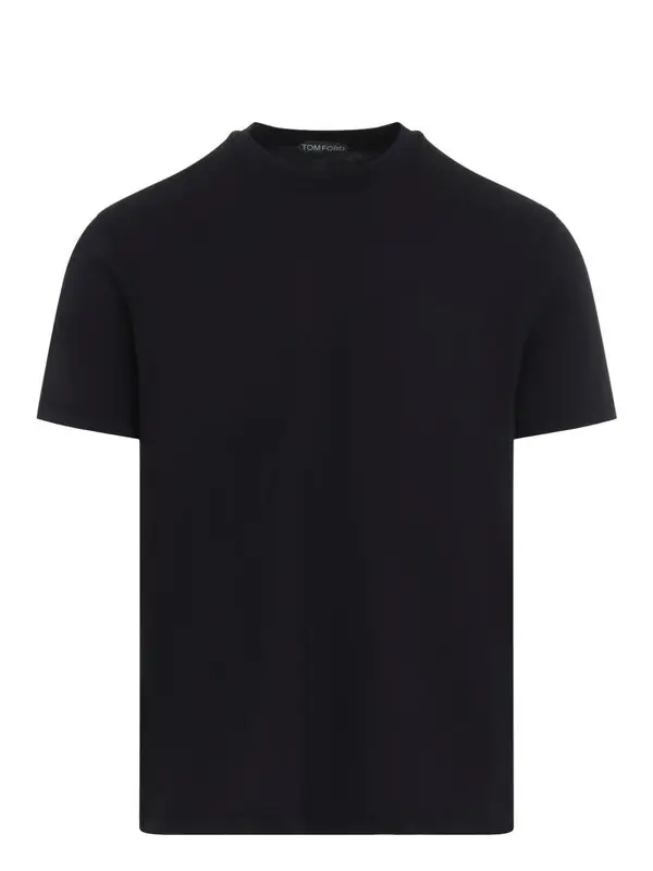 TOM FORD Lyocell T-shirt - Black