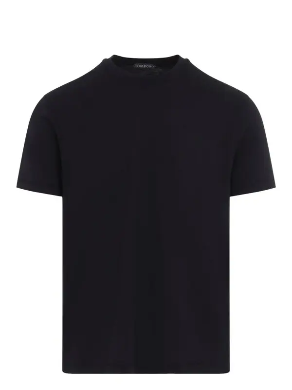 TOM FORD Lyocell T-shirt - Black