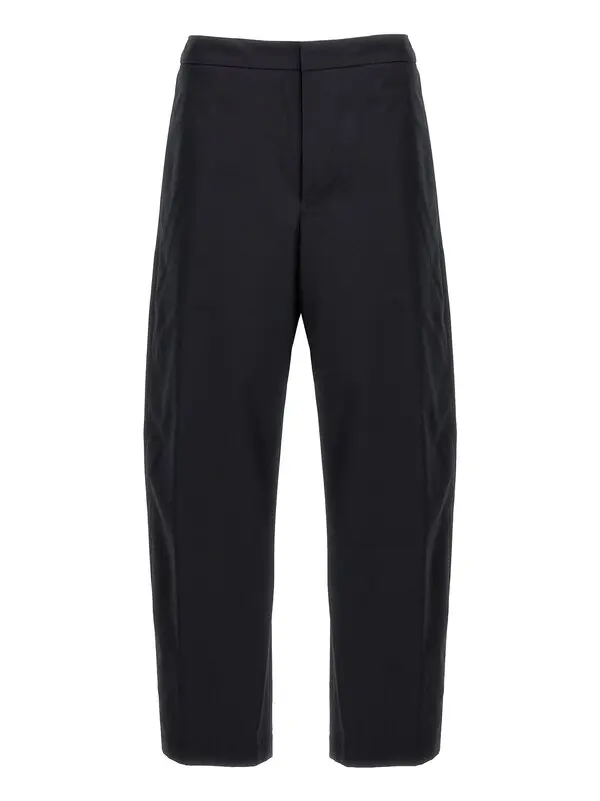 JIL SANDER Cotton Pants - Blue