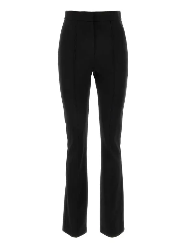 Max Mara Viscose Blend Lari Pant - Black