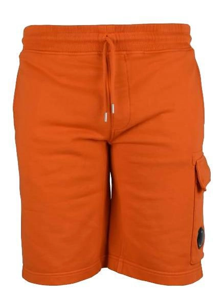 C.P. COMPANY Cotton Cargo Shorts - Orange