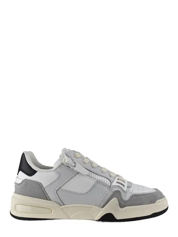 GIUSEPPE ZANOTTI Ghost Leather Sneakers - Gray