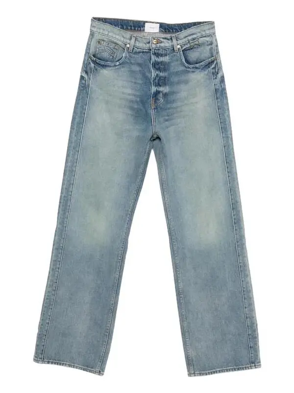 Rhude Denim Wide-leg Jeans - Blue