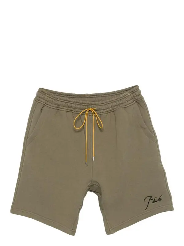 Rhude Track Shorts - Green