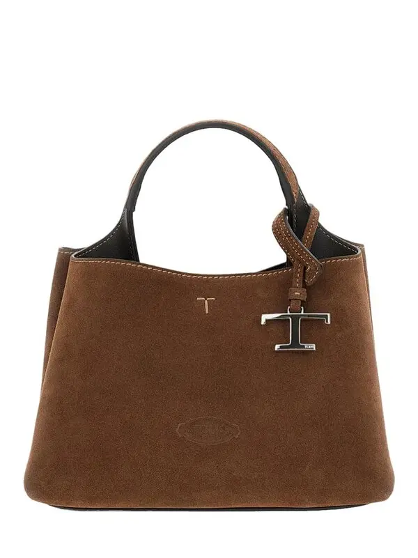 TOD'S Apa Sacca Micro Suede Bag - Multicolor