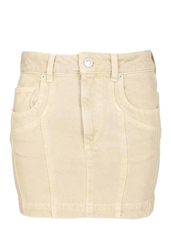 Isabel Marant Étoile Juana Short Skirt - Cream