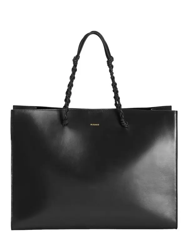 JIL SANDER Tangle Leather Shopping Bag - Multicolor