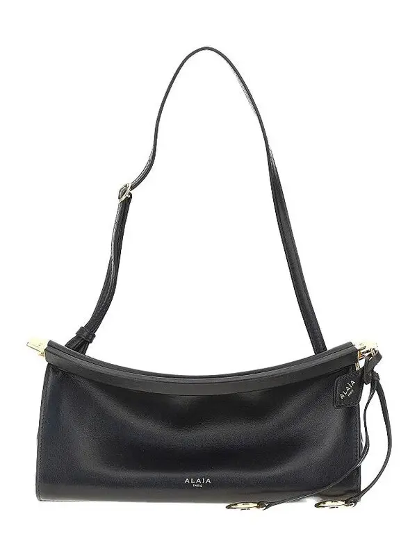 Alaïa Leather Small 'le Click East West' Bag - Black