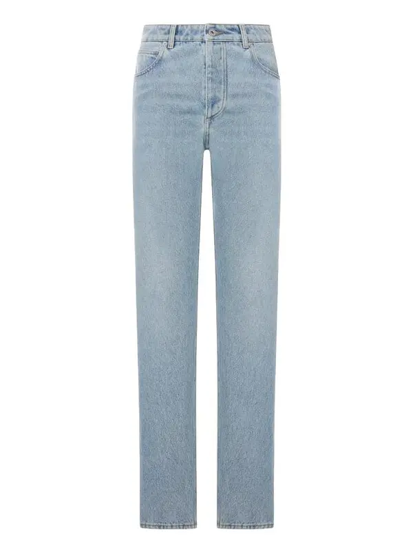 Bottega Veneta Straight Leg Denim Jeans - Multicolor