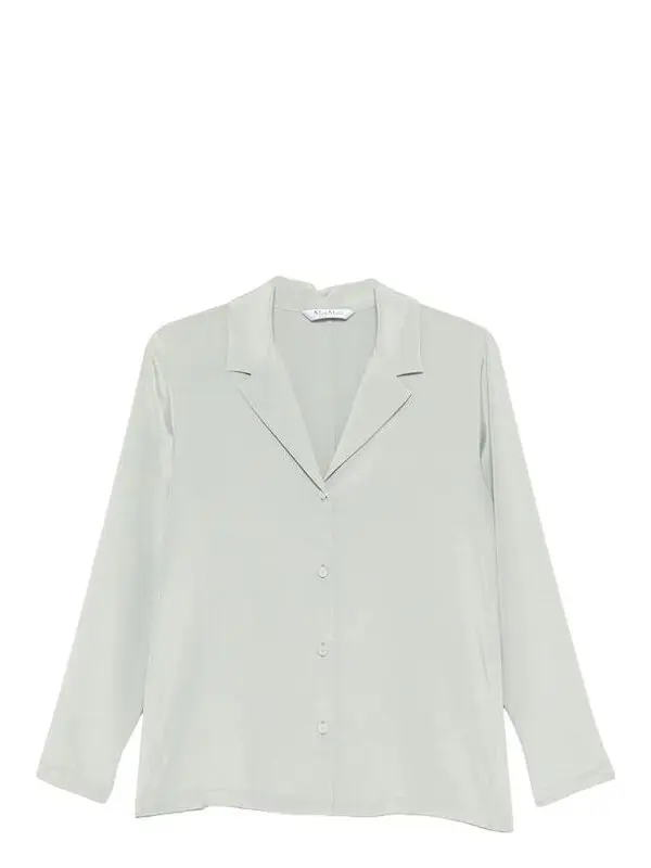 Max Mara Silk Blend Shirt - Green