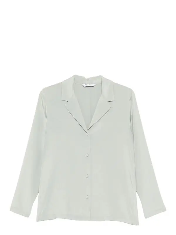 Max Mara Silk Blend Shirt - Green