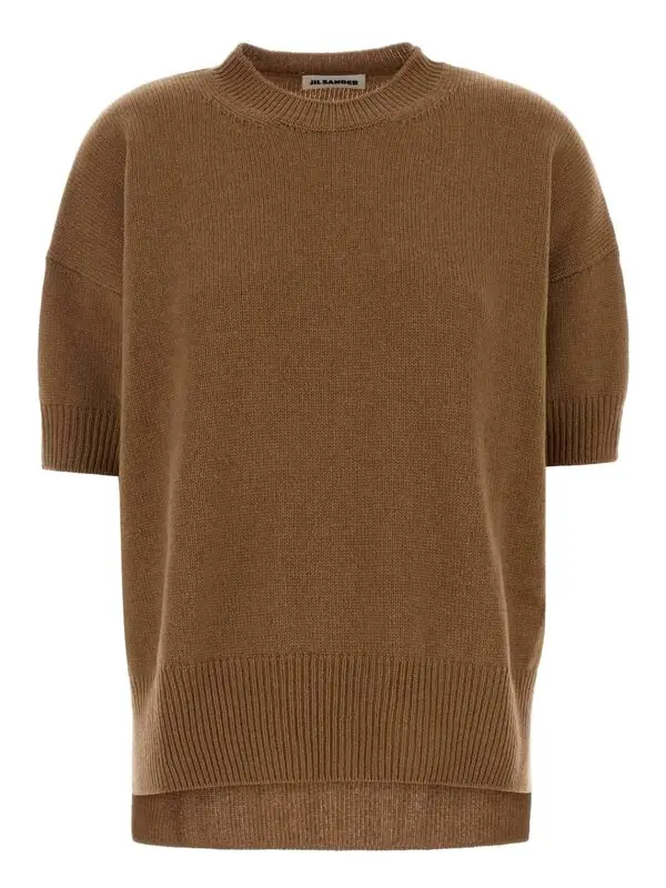 JIL SANDER Cashmere Sweater - Brown