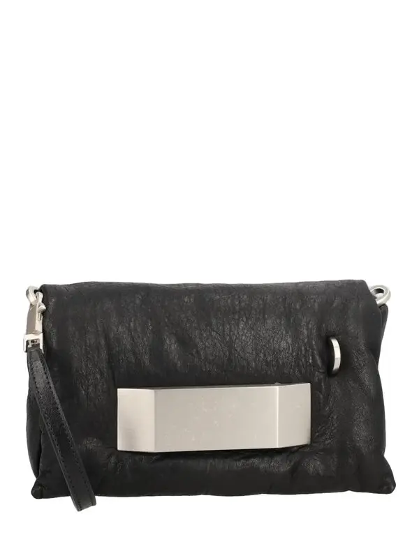Rick Owens Pillow Griffin Leather Shoulder Bag - Black