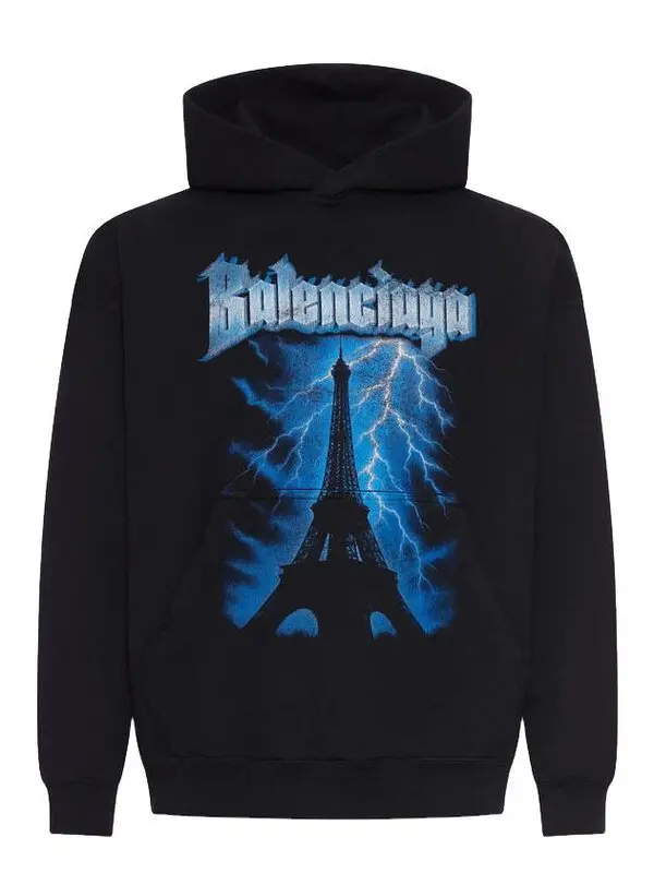 Balenciaga Sweaters & Knitwear Hoodies - Black