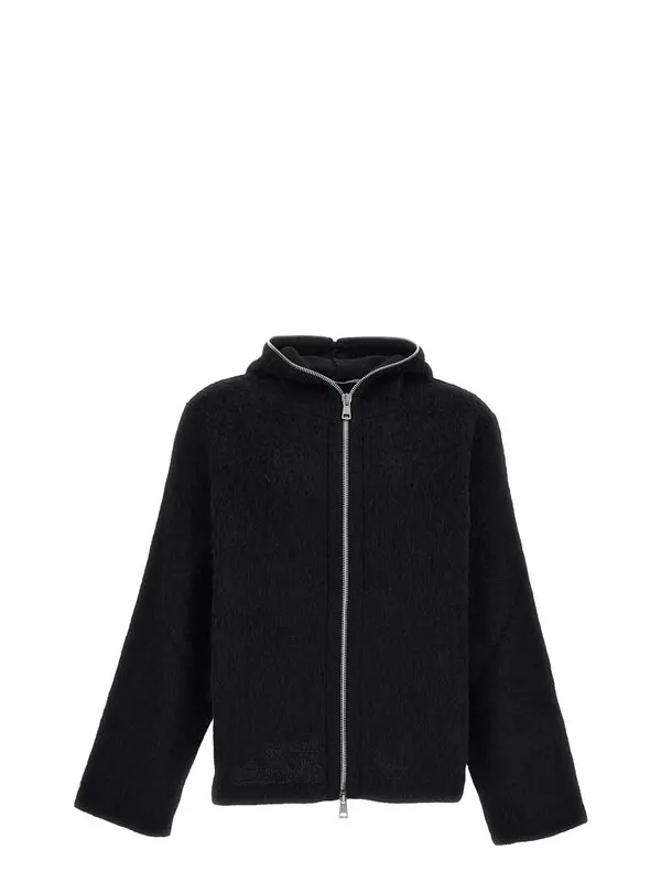Our Legacy Full Zip Wool Hood - Multicolor