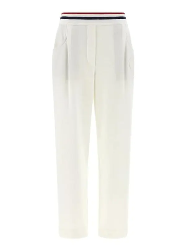 Brunello Cucinelli Tapered Trousers - White
