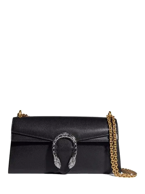 Gucci Dionysus Shoulder Bag Medium Size - Black