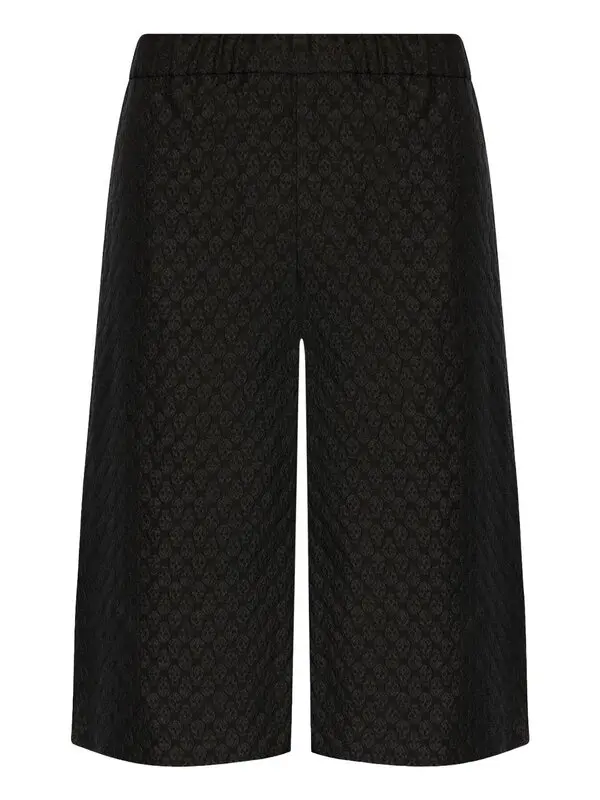 Alexander McQueen Skull Print Bermuda Shorts - Multicolor