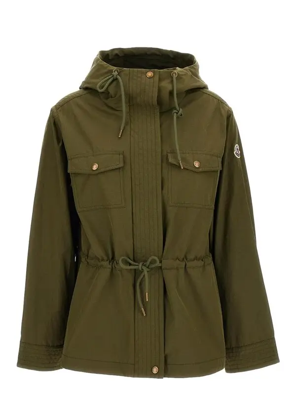 Moncler Shorin Short Cotton Parka - Multicolor