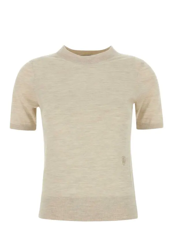Burberry Wool T-shirt - Brown