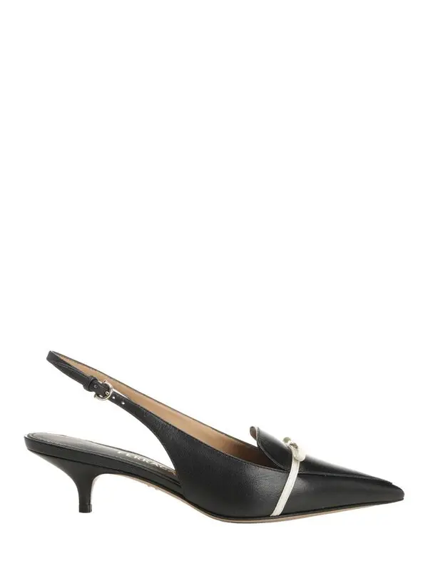 FERRAGAMO Giusina Slingback - Black