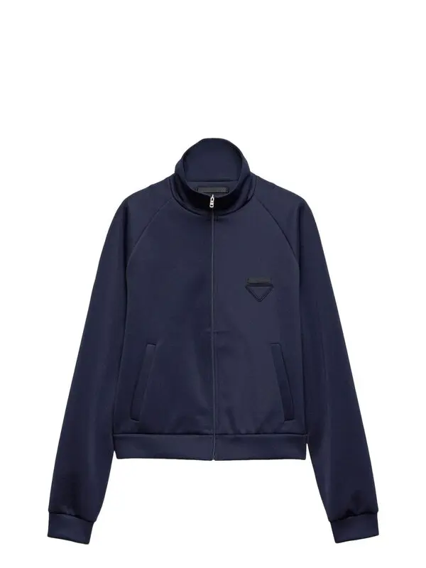 Prada Zipped Sweatshirt - Multicolor