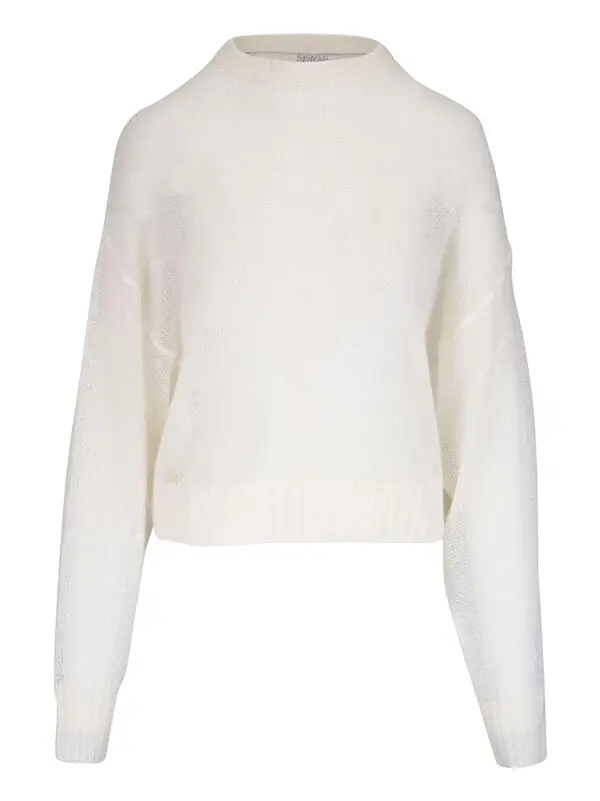 Brunello Cucinelli Wool Crewneck Jumper - Multicolor