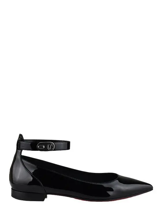 CHRISTIAN LOUBOUTIN Ballerinas Lock - Black