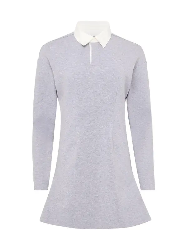 JW Anderson Long Sleeve Polo Dress - Multicolor