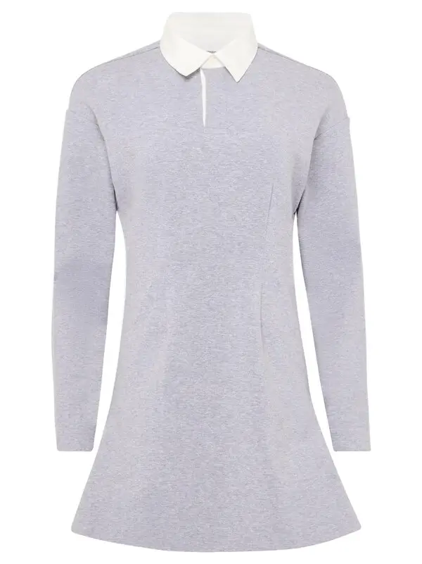 JW Anderson Long Sleeve Polo Dress - Multicolor