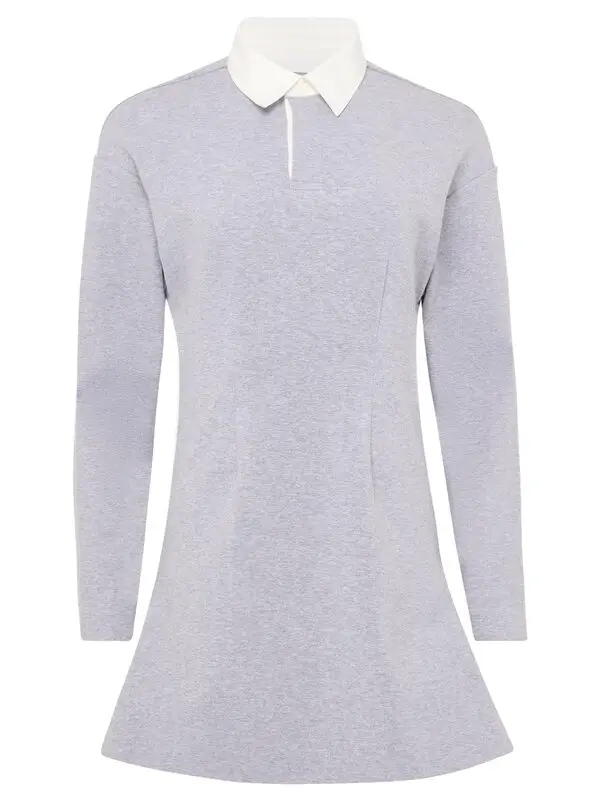 JW Anderson Long Sleeve Polo Dress - Multicolor