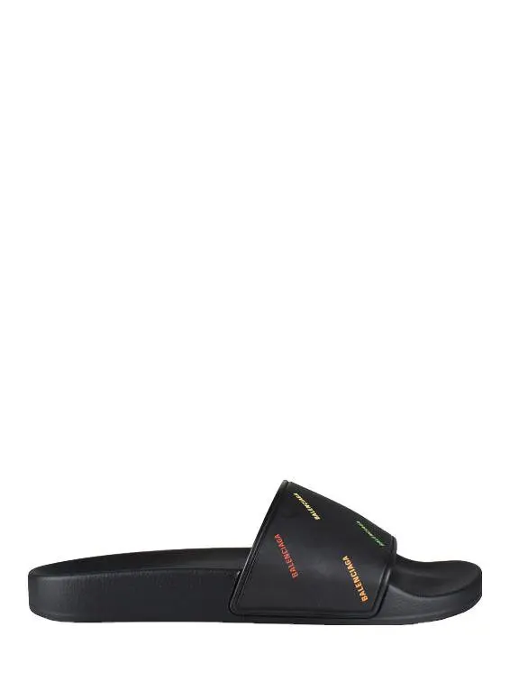 Balenciaga Slides - Black