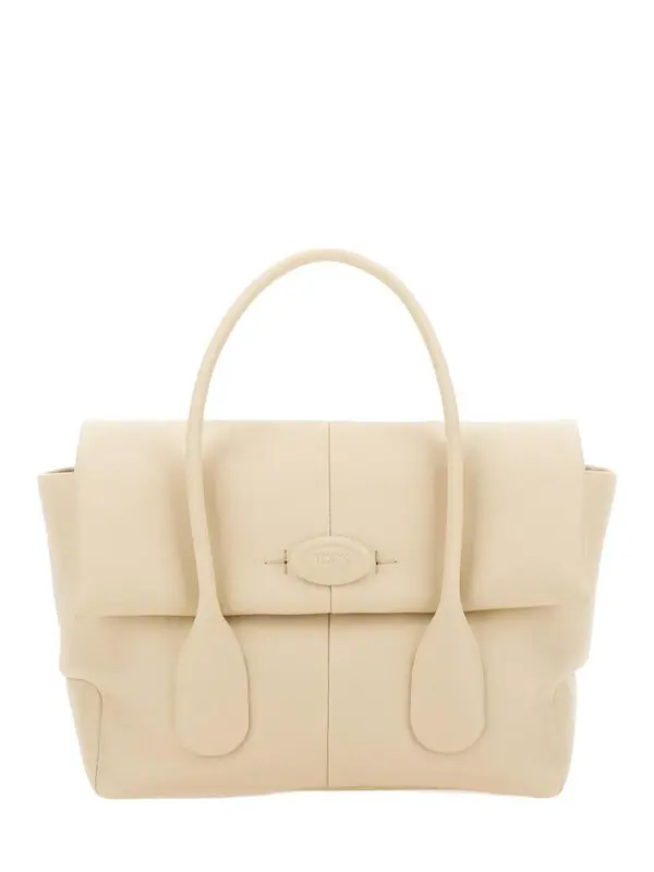 TOD'S Small Reverse Di Bag - White