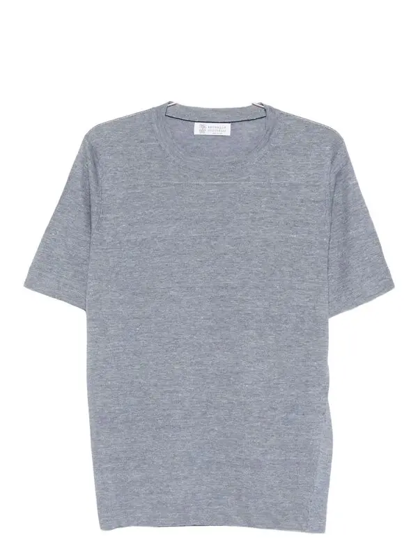 Brunello Cucinelli Linen Blend Sweater - Multicolor
